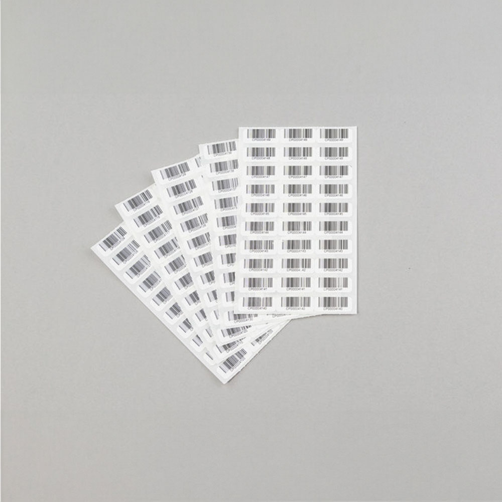 50 x 3 triplicate Pre-Printed Barcoded Labels 25x10mm | Westburg Life ...