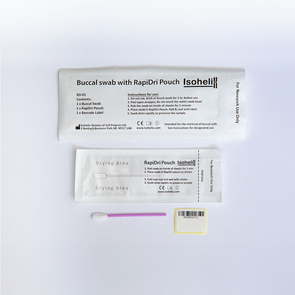Isohelix Buccal Swabs with RapiDri pouch and barcode (200) | Westburg ...