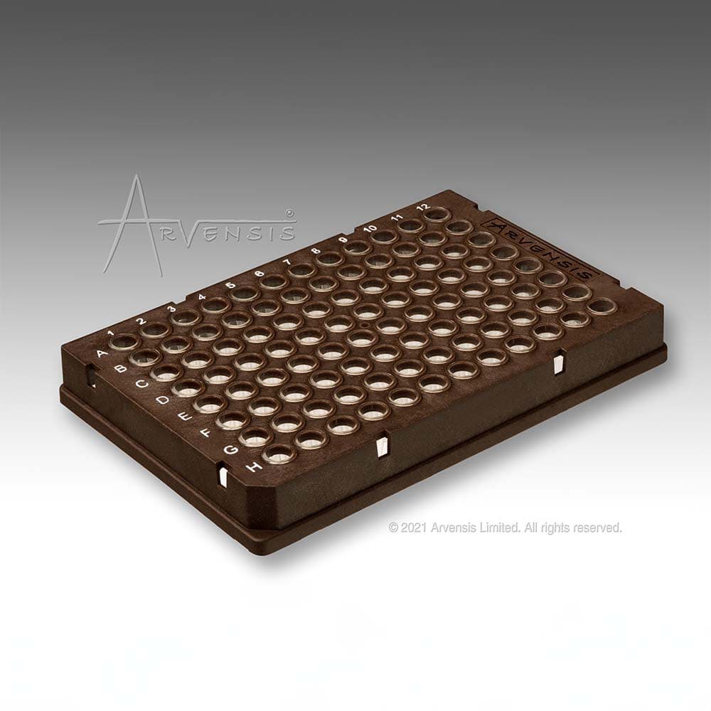 B-frame PCR plates 96-wells and skirted, frames are produced from plant ...