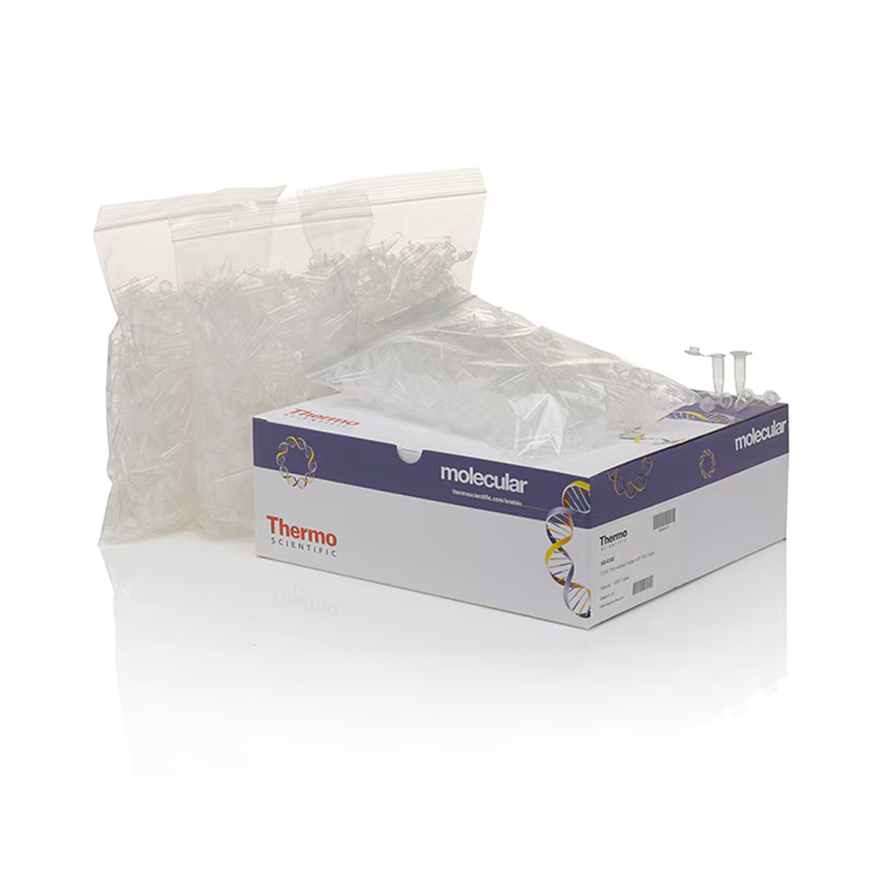 thin-walled 0.5 ml flat cap tubes provide optimal heat transfer from ...