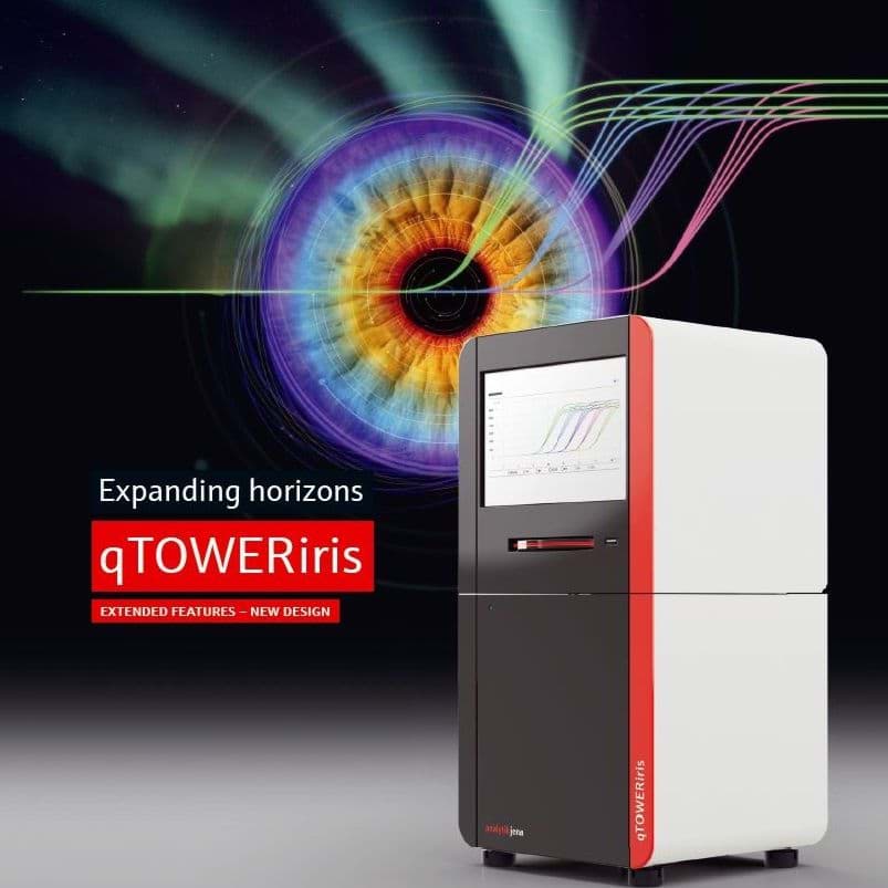 qTowerIris touch real-time PCR system with color module | Westburg Life ...