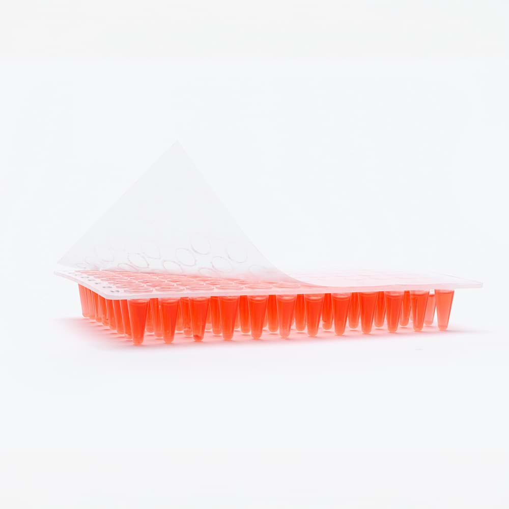 Adhesive non-tacky qpcr seal for flat deck plates. 100 sheets per ...