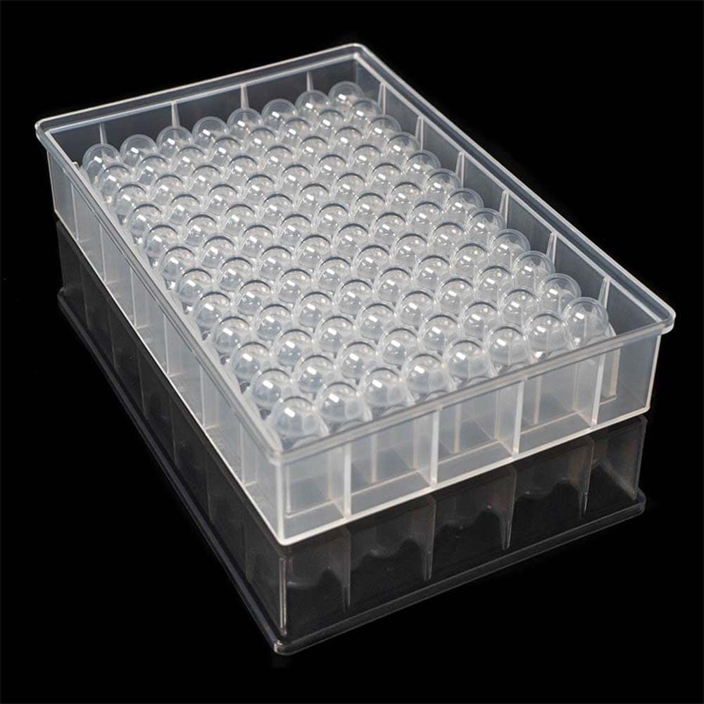 SafeStore Deep-well Plate, 1.0 ml, 96 square wells, U- bottom, Low ...